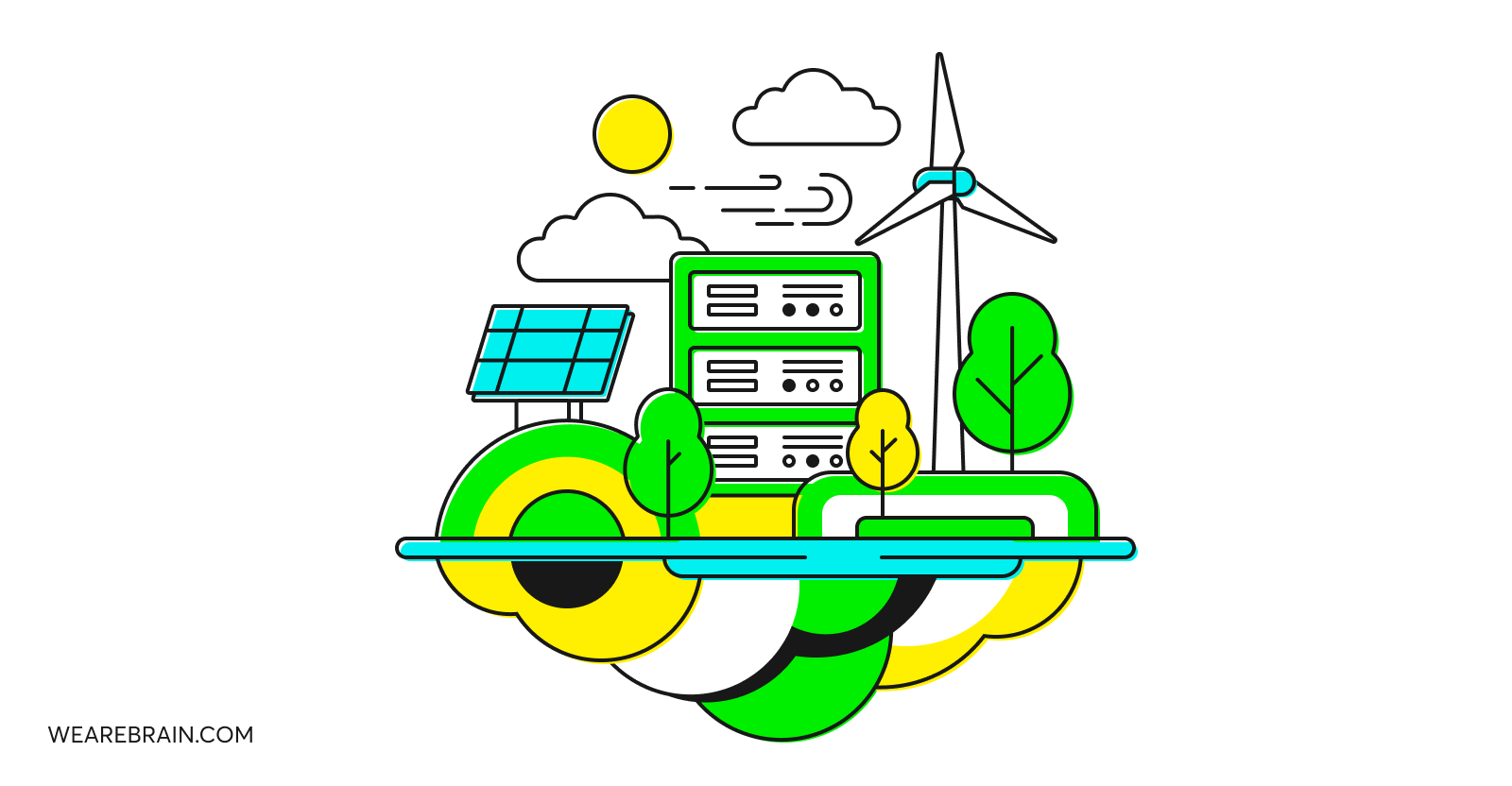 Green web hosting: Guide to online sustainability - WeAreBrain