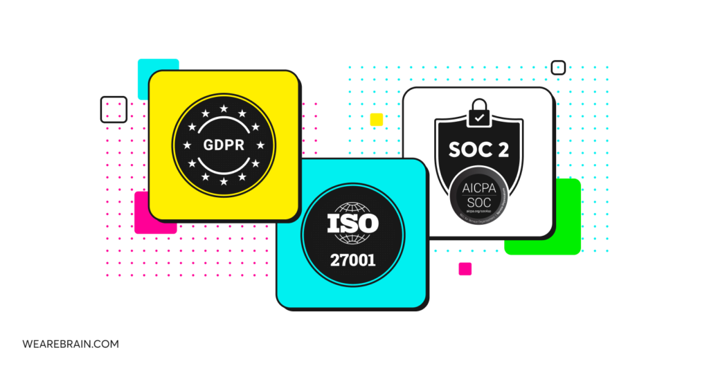 Comparing SOC 2, ISO 27001 and GDPR compliance - WeAreBrain