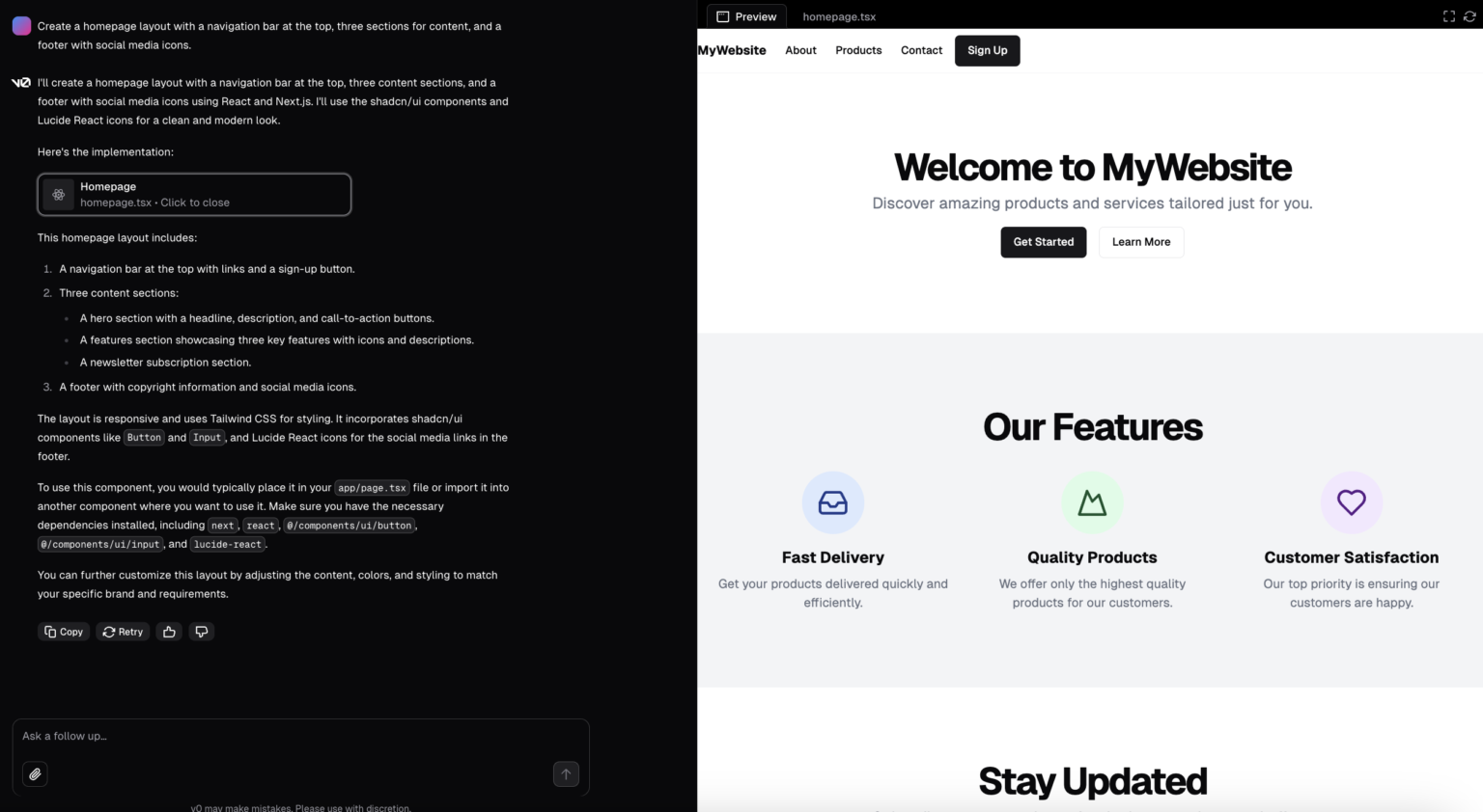 Building an app with AI: V0 + Cursor AI - WeAreBrain