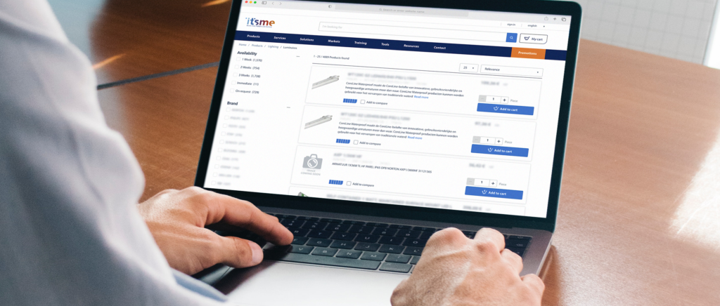 itsme®: B2B 360° e-commerce platform – Our Work – WeAreBrain